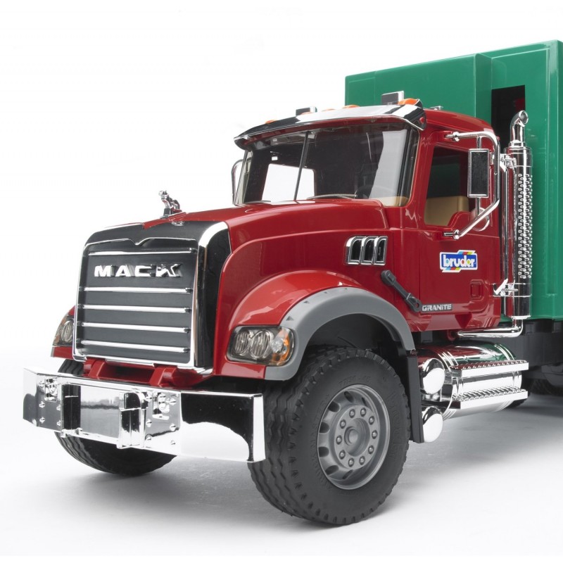 Bruder 02812 Hračka Smetiarske auto MACK | Brudermodely.sk